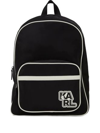 Karl Lagerfeld sac à dos à logo - Noir