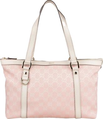 Gucci Crossbody Bags - Gucci GG Monogram Abbey Handbag - Gr. unisize - in Gold - f&uuml;r Damen