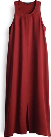 someday Damen Midikleid | Trägerkleid QHILI mit sportlichem Rückenausschnitt Ruby red, 40