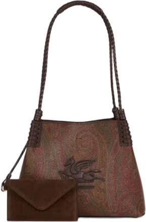 Etro Femme, Sacs, Brun, Taille: ONE Size Piccola Libra Tote