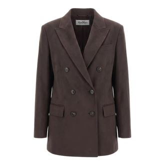 Max Mara Olimpia Jacket - Femme - Vestes - Brun - Taille: 36 FR