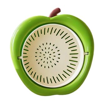 Generico De - Sieb mit gro&szlig;em Fassungsverm&ouml;gen mit Schnellablauf - Sch&uuml;ssel zum Waschen von und mit Sieb - f&uuml;r Beeren, Kartoffeln, K&uuml;che, Haus, Restaurant