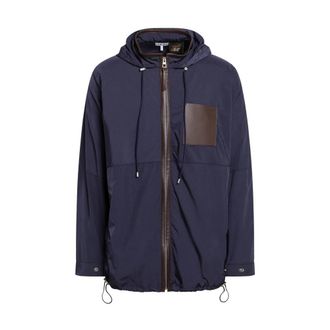 Loewe Homme, Vestes, Bleu, Taille: L Veste &agrave; Capuche