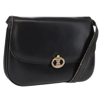 Celine Sac bandouli&egrave;re vintage Pre-owned - Femme - Pre-owned - Noir - Taille: ONE Size