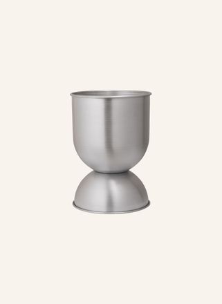 Ferm Living Ferm Living Blumentopf Hourglass Small silber