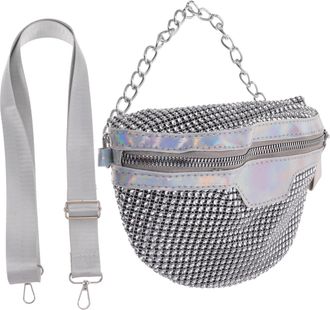UPKOCH Stylische Bauchtasche Damen mit Schimmernden Strasssteinen Modische Taillenpackung für Mädchen Praktische Fanny Pack Hüfttasche Vielseitig für Alltag 