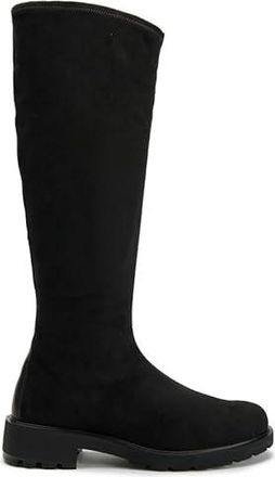 Ecco Womens Metropole Vienna Knee-High Boots Black