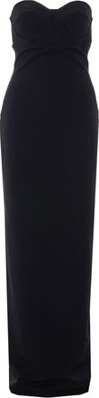 Solace London Maxi Robe - Noir
