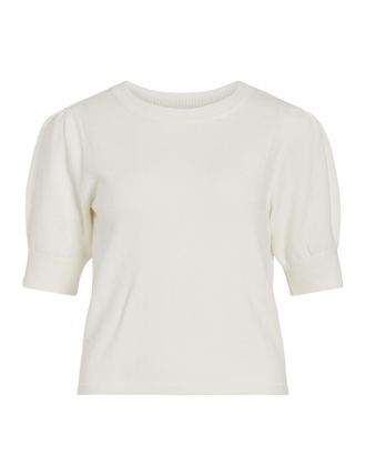 Vila Viril 2/4 Sleeve O-Neck Knit Top - Noos
