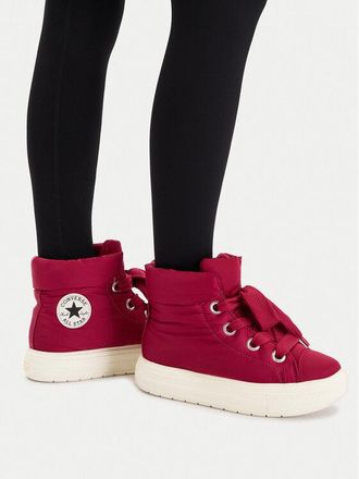 Converse Schn&uuml;rschuhe Chuck Taylor All Star Elements Boot High Top Sporty A14274C Rosa