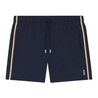 HUGO BOSS Homme, Maillots de bain, Bleu, Taille: M Iconic Boxer
