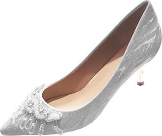 Generic 2026 Adolescentes Filles Dames Et&eacute; Mode &Eacute;l&eacute;gant Pendentif Talons Chaton Confortable Talon Bloc &Eacute;v&eacute;nements Vacances Mariage Large Semelle Int&eacute;rieure Re