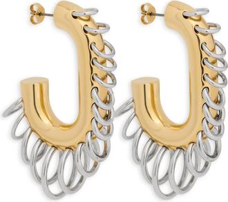 Paco Rabanne Punk XL Link Ohrringe - - Accessories - Damen - Mehrfarbig - ONE SIZE