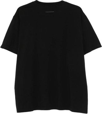 Maison Margiela Logo Patch T-Shirt - Black