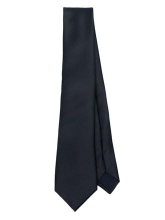 Corneliani Krawatte aus Satin - Blau