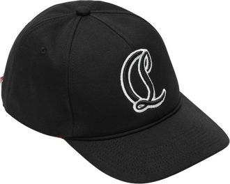 Christian Louboutin Homme, Accessoires, Noir, Taille: S Mooncrest Ivy AC Cap