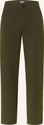 Yerse Yerse Marlenehose Maia Aus Jersey gruen