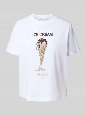 Sams&oslash;e & Sams&oslash;e T-Shirt mit Motiv-Print Modell CAMINO