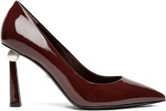 Alev&igrave; Femme, Chaussures, Rouge, Taille: 40 EU Escarpins avec d&eacute;coration 95 mm