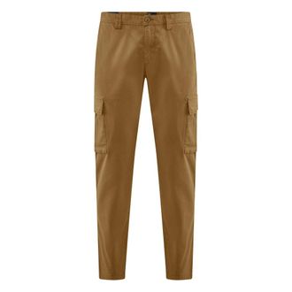 Bomboogie Homme, Pantalons, Beige, Taille: W34 Pantalon Cargo en Gabardine