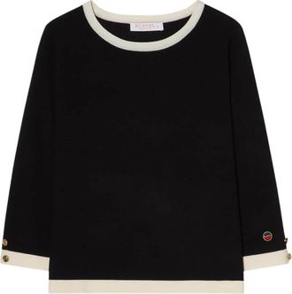 Busnel Helen Top - - Knitwear - Damen - Schwarzk - XL