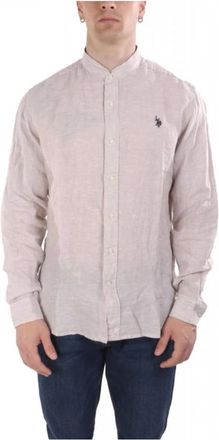 U.S.Polo Association U.s. Polo Assn., Homme, Chemises, Beige, Taille: M U.s. Polo Assn - Chemises > Casual Chemises