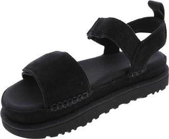 UGG Femme W GOLDENSTAR Sandals, Black, 37 EU