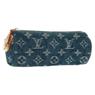Louis Vuitton Pre-owned Canvas Bag - - Pre-owned - Damen - Blau - ONE SIZE