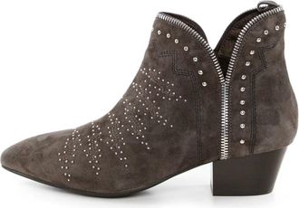 Sofie Schnoor Femme, Chaussures, Gris, Taille: 38 EU Bottine Pointue en Daim