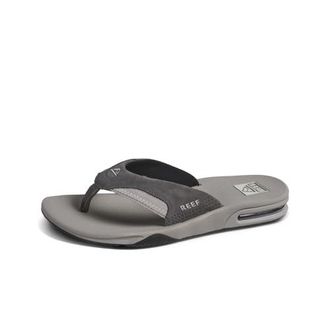 Reef Reef Fanning, Tongs pour homme, Su&egrave;de gris, 5 UK
