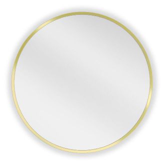 Desconocido Desconocido - silla Miroir mural rond, 55 cm, cadre dor&eacute;