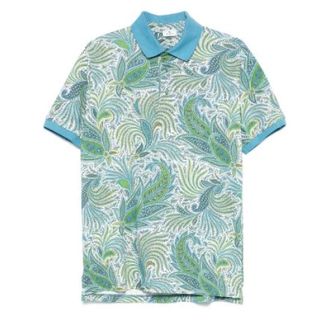 Etro Paisley Polo Shirt - - Tops - Herren - Mehrfarbig - L