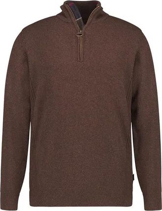 Barbour Herren Troyer braun unifarben