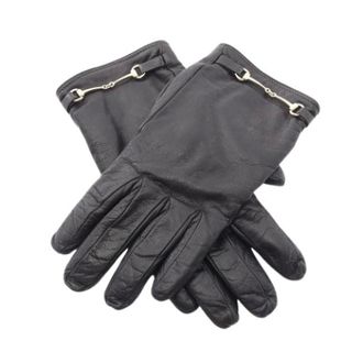 Gucci Pre-owned Gants Chauds - Femme - Pre-owned - Noir - Taille: ONE Size