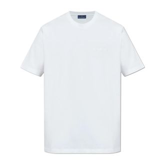 Paul & Shark T-Shirt mit gesticktem Logo - - Tops - Herren - Wei&szlig; - 2XL
