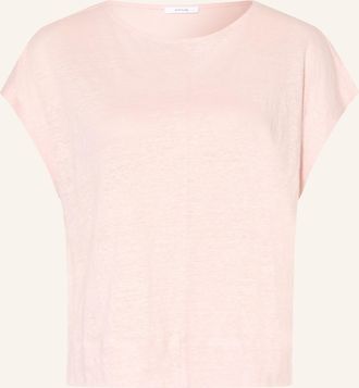 OPUS T-Shirt Sutol Aus Leinen rosa