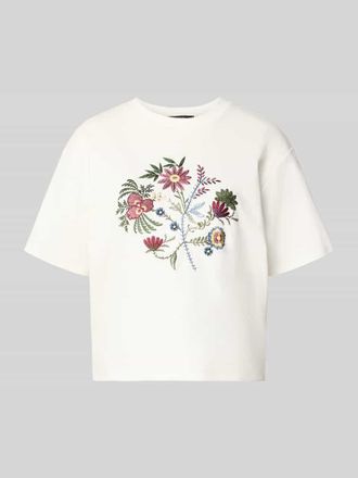 Max Mara Regular Fit T-Shirt aus reiner Baumwolle Modell SABATO