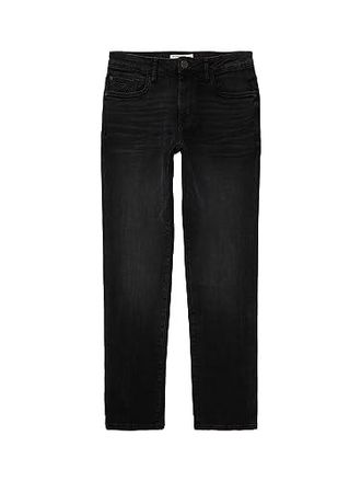 Tom Tailor Jean Josh Regular Slim pour Homme, 10250 - Denim Noir us&eacute;, 34W / 32L