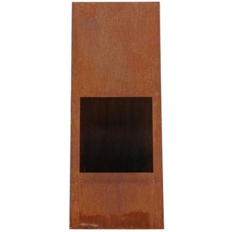 ebuy24 Ebuy24 - Bastian Gartenkamin, Lagerfeuer Stahl rostorange
