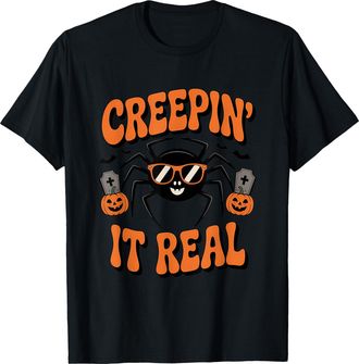 Shinkai Creepin It Echt süße Halloween-Spinne T-Shirt