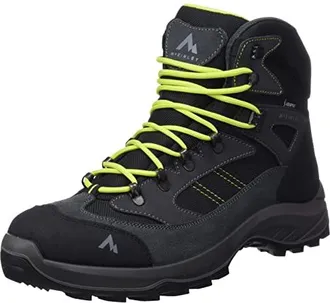 McKinley McKINLEY Femme Messina Mid III AQX Bottine, Anthracite/Greenlime, 40 EU