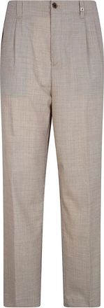 Myths Homme, Pantalons, Beige, Taille: M Straight Pantalons