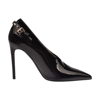 John Richmond Schwarze D&eacute;collet&eacute; mit Rockdetails - - Shoes - Damen - Schwarzk - 36 EU