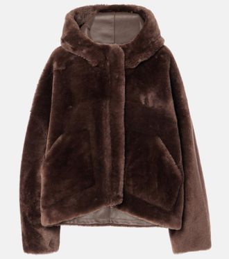 BLANCHA Cropped-Jacke aus Shearling