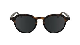 Calvin Klein Unisex Adult Sunglasses CK24538S - Havana/Black with Solid Grey Lens