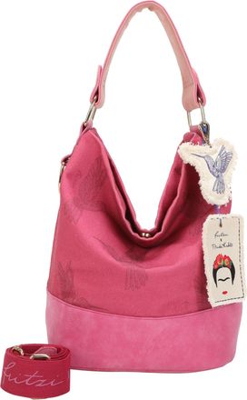 Fritzi Aus Preu&szlig;en Damen Fritzi x Frida Kahlo Izzy07 Kolibri Canvas Pinki Hobo