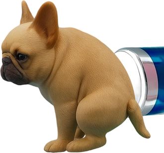 Generic Zahnpasta Spender Verschluss - Einfach Dr&uuml;ckbarer Deckel, Lustiger Hund Hintern Deckel Mit Kreativem Design | f&uuml;r Kinder Haustierliebhaber Erwachsene 