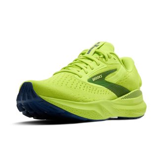Brooks Herren Adrenaline Gts 24 Sneaker, Acid Lime/Sunny Lime/Navy, 42.5 EU