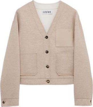 Loewe Cardigan droit en laine et cachemire