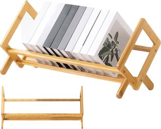 Generic Tisch-B&uuml;cherregal - Schreibtisch-Organizer, B&uuml;cherregal | kompakte Aufbewahrungsl&ouml;sung f&uuml;r B&uuml;cher, Zeitschriften, CDs, Dokumente, B&uuml;ro, Schlafzimmer, 